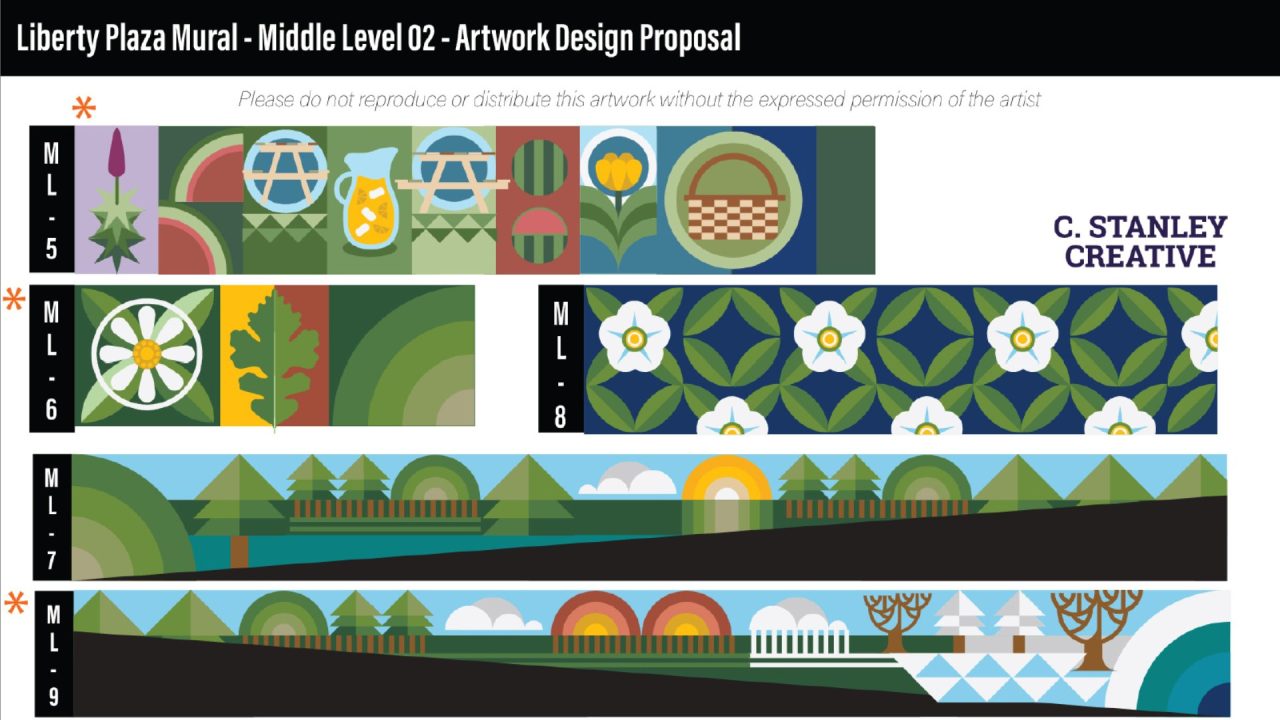Liberty Plaza Mural | Downtown Development Authority